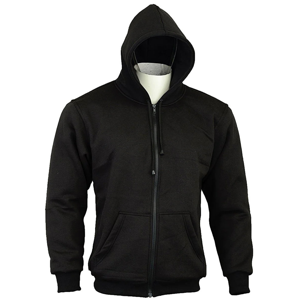 Bikers Gear Australia Alpha Protective Motorcycle Hoodie lined with Ke