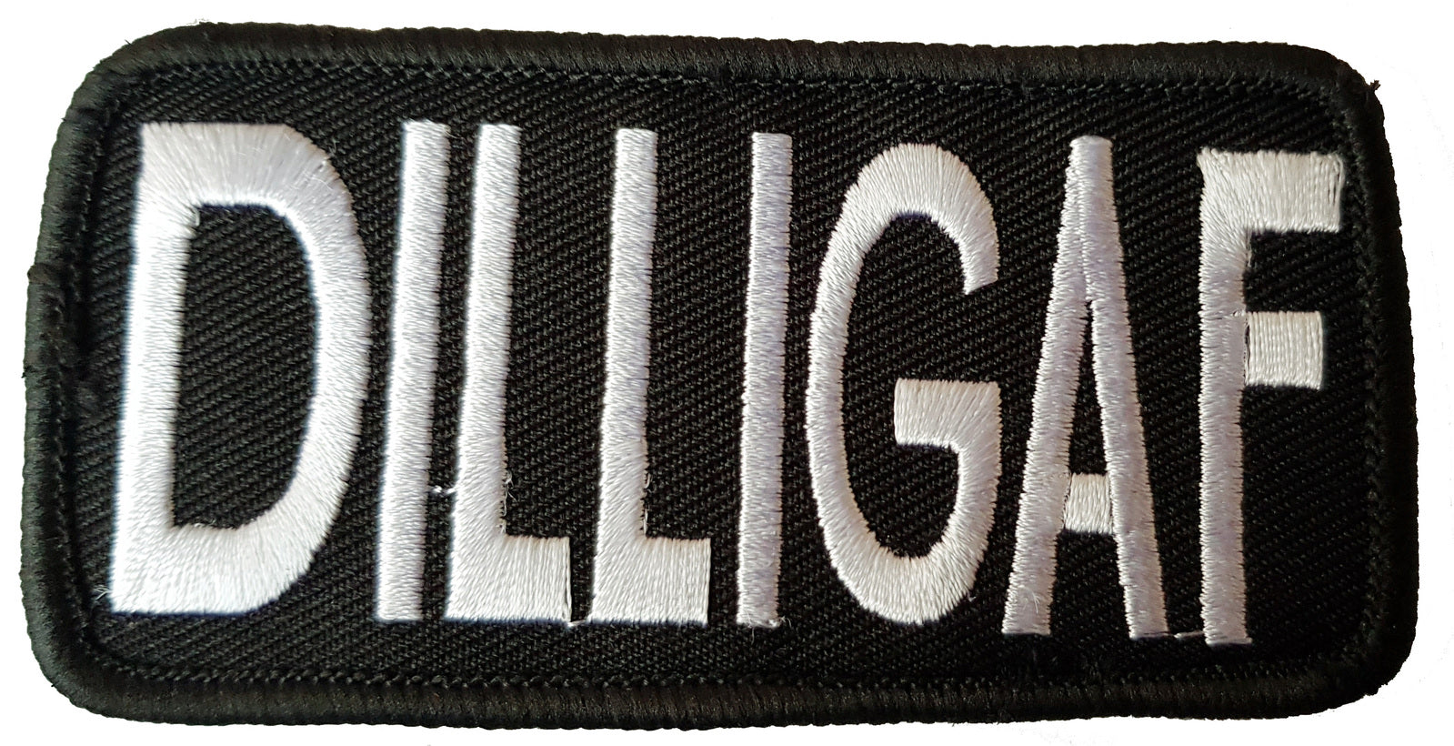 Dilligaf Fabric Motorcycle Patch